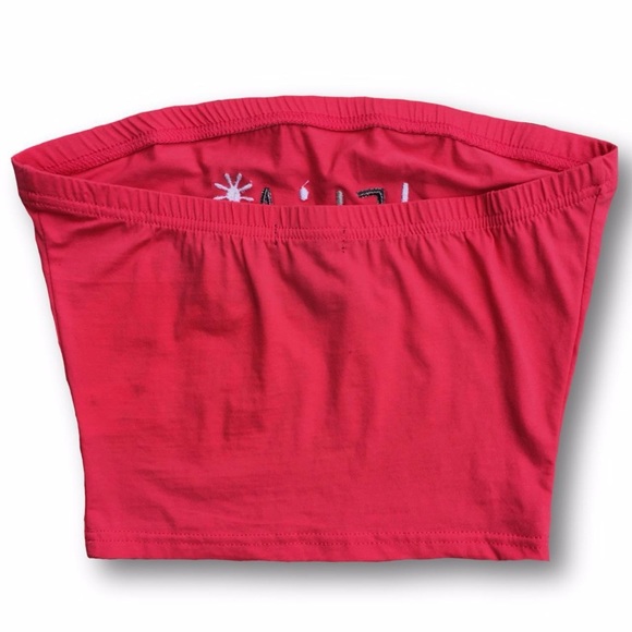 dELiA*s | Tops | Nwt Delias Logo Hot Pink Sleeveless Tube Top M | Poshmark